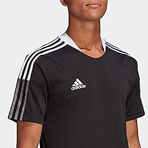adidas Men's Tiro 21 Training Jersey, Black, Small