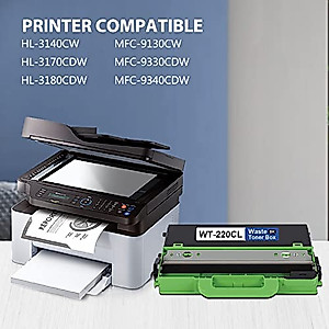 LOVPAIN WT-220CL WT220CL Waste Toner Box Compatible Replacement for Brother HL-3140CW HL-3170CDW HL-3180CDW MFC-9130CW MFC-9330CDW MFC-9340CDW Printer (1 Pack)