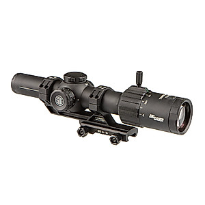 Sig Sauer Tango-MSR 1-6x24mm Riflescope; MSR-BDC6 Reticle with Alpha-MSR Cantilever Mount