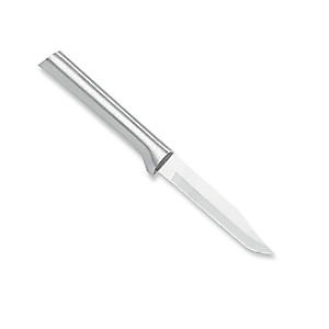 Rada Cutlery Regular Serrated Paring Knife – Stainless Steel Blade With Aluminum Handle, 6-3/4 Inches