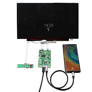 VSDISPLAY 14" 14 Inch 1920X1080 IPS LCD Screen with HD MI Type C LCD Controller Board VS-RTD2556HC-V2