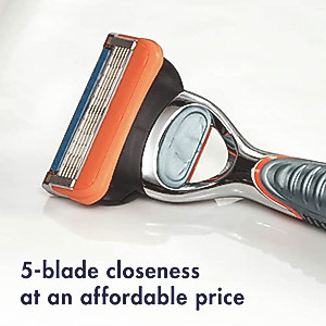 Gillette Fusion5 Power Mens Razor Blade Refills, 8 Count, Lubrastrip for a More Comfortable Shave