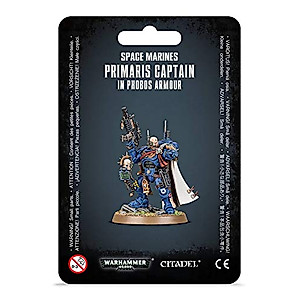 Games Workshop Warhammer 40,000 40k Space Marines Primaris Captain in Phobos Armour