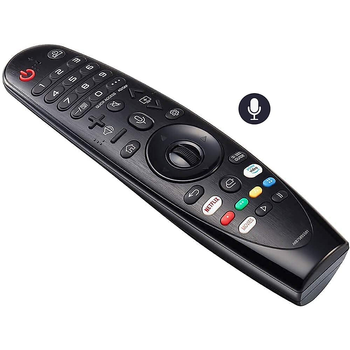 Remote Control AKB75855501 for LG Magic TV Replacement MR20GA OLED55CXPUA for UN85 UN81 UN80 UN74 UN73 UN71 with Point, Click, Scroll, and Voice Control