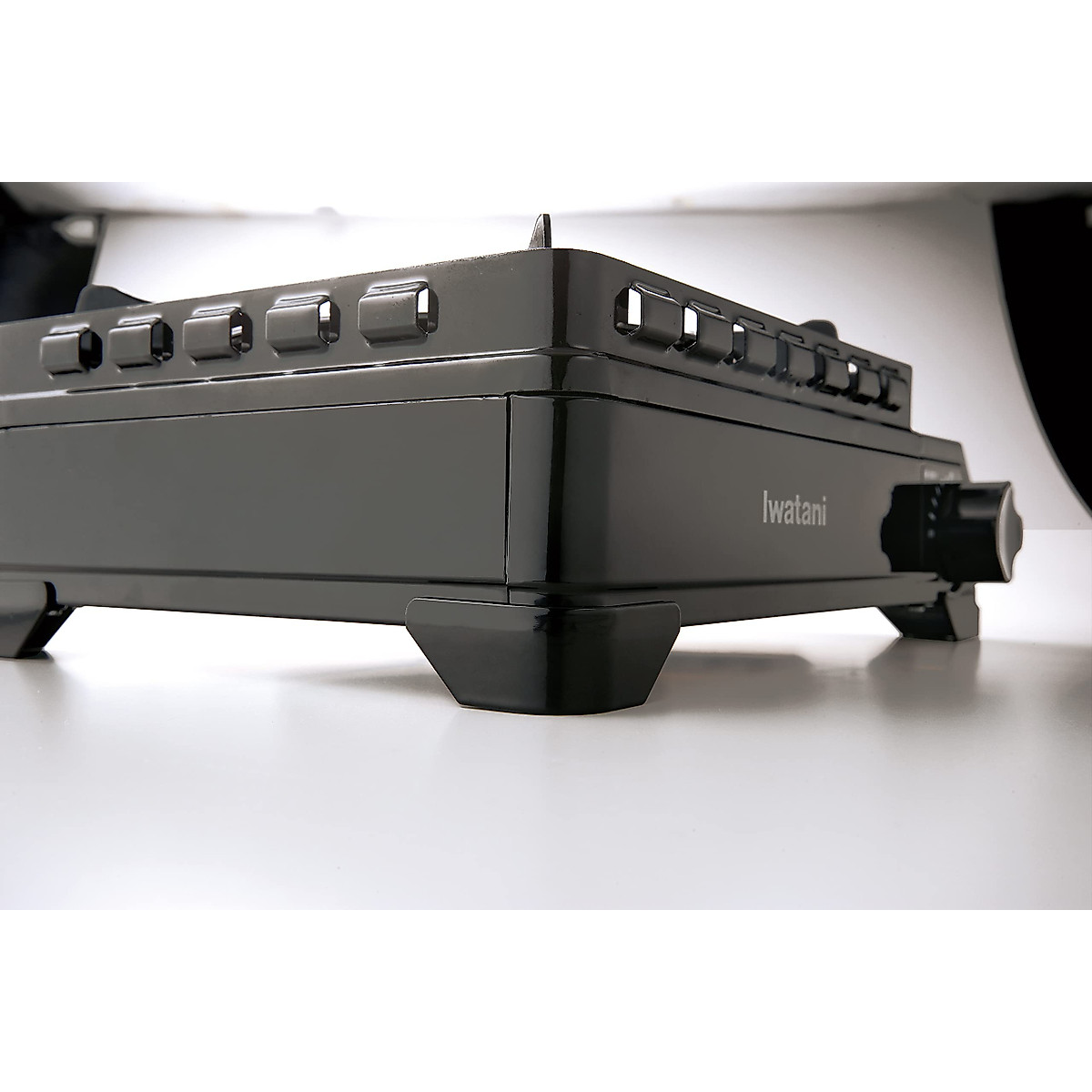 Iwatani CB-ODX-1-BK Cassette Fu Cassette Stove, Tough Maru, Black