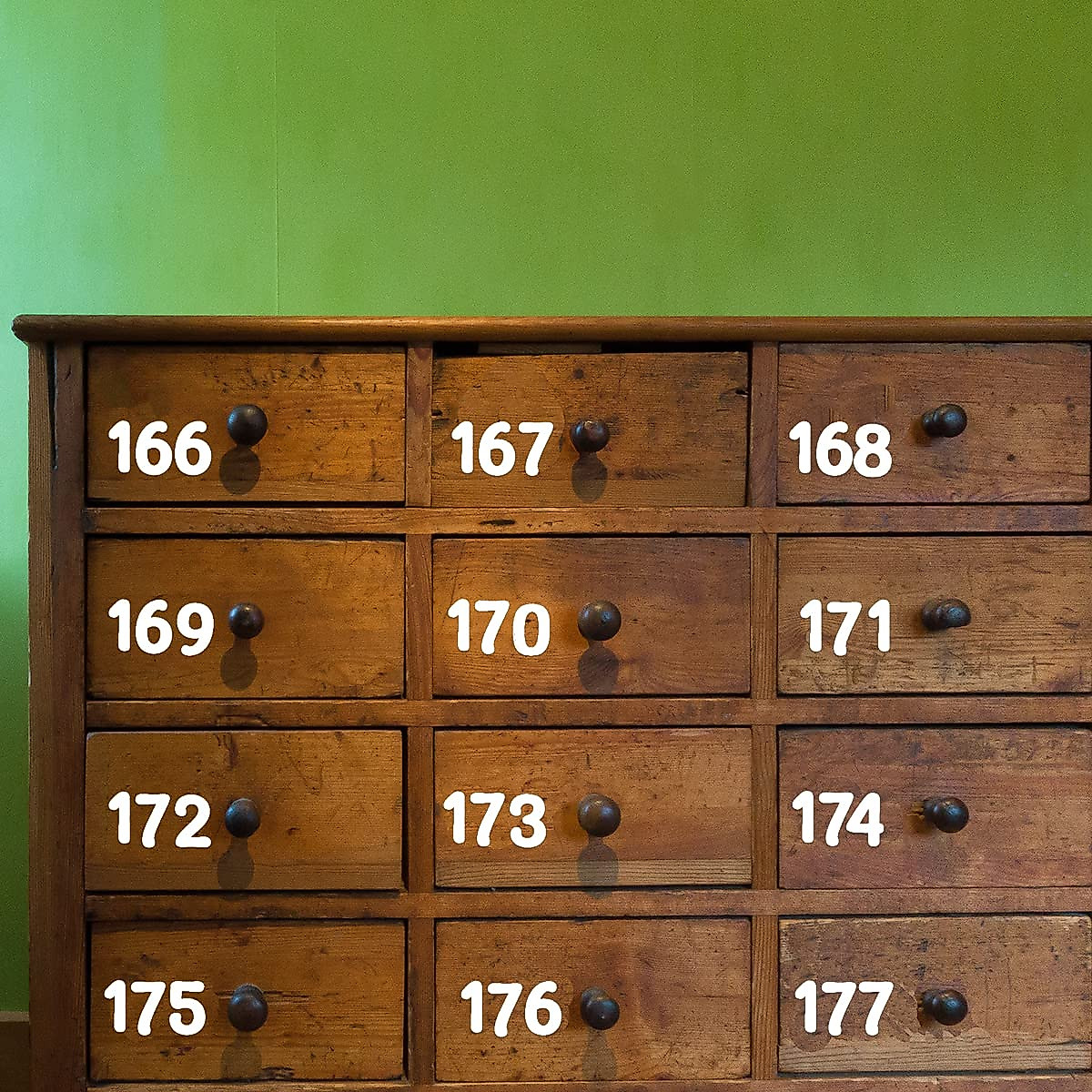 1260 Pieces 10 Sheets A4 Vinyl Letter Sticker, Self Adhesive Letters Numbers Mailbox Numbers Sticker for Signs, Window, Mailbox, Door (White,1 Inch)