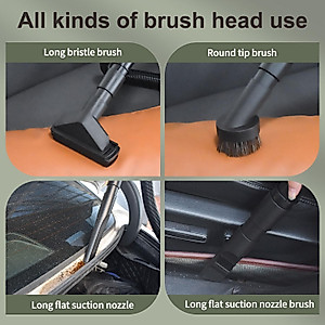 14-37-0016 Hose Assembly/Universal Vacumn Hose Adapter Kit Compatible With Milwaukee Wet/Dry Vacuum, Only for M18 2.5 Gallon Wet/Dry Vacuum Model Number 0970-20 Stretchable