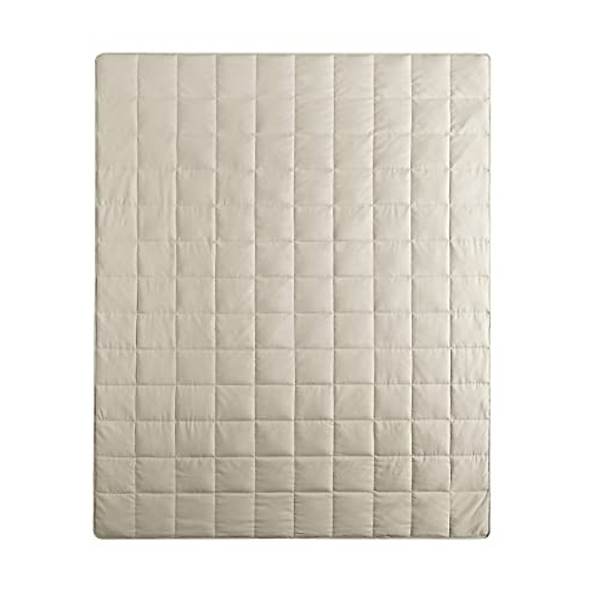 Well Being Quilted 20 Pound Weighted Blanket,Oatmeal,60"x80"