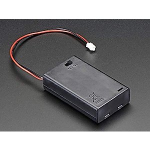 Adafruit Accessories 3xAAA Battery Holder w/ On/Off Switch (1 piece)