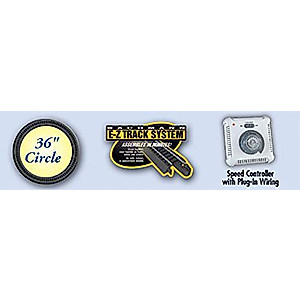 Bachmann Trains - Santa Fe Flyer Ready To Run Electric Train Set - HO Scale