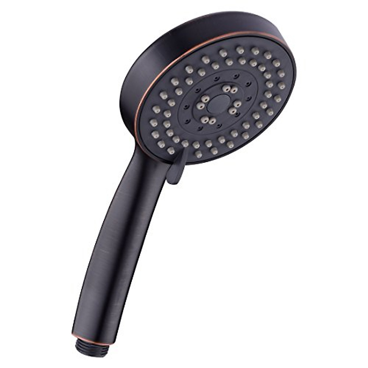 5 Function Handheld Shower Head - High Pressure Bath Spa Fixture, 4" Oil Rubbed Bronze Finished