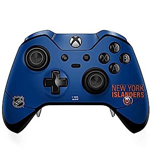 Skinit Decal Gaming Skin Compatible with Xbox One Elite Controller - Officially Licensed NHL New York Islanders Lineup Design