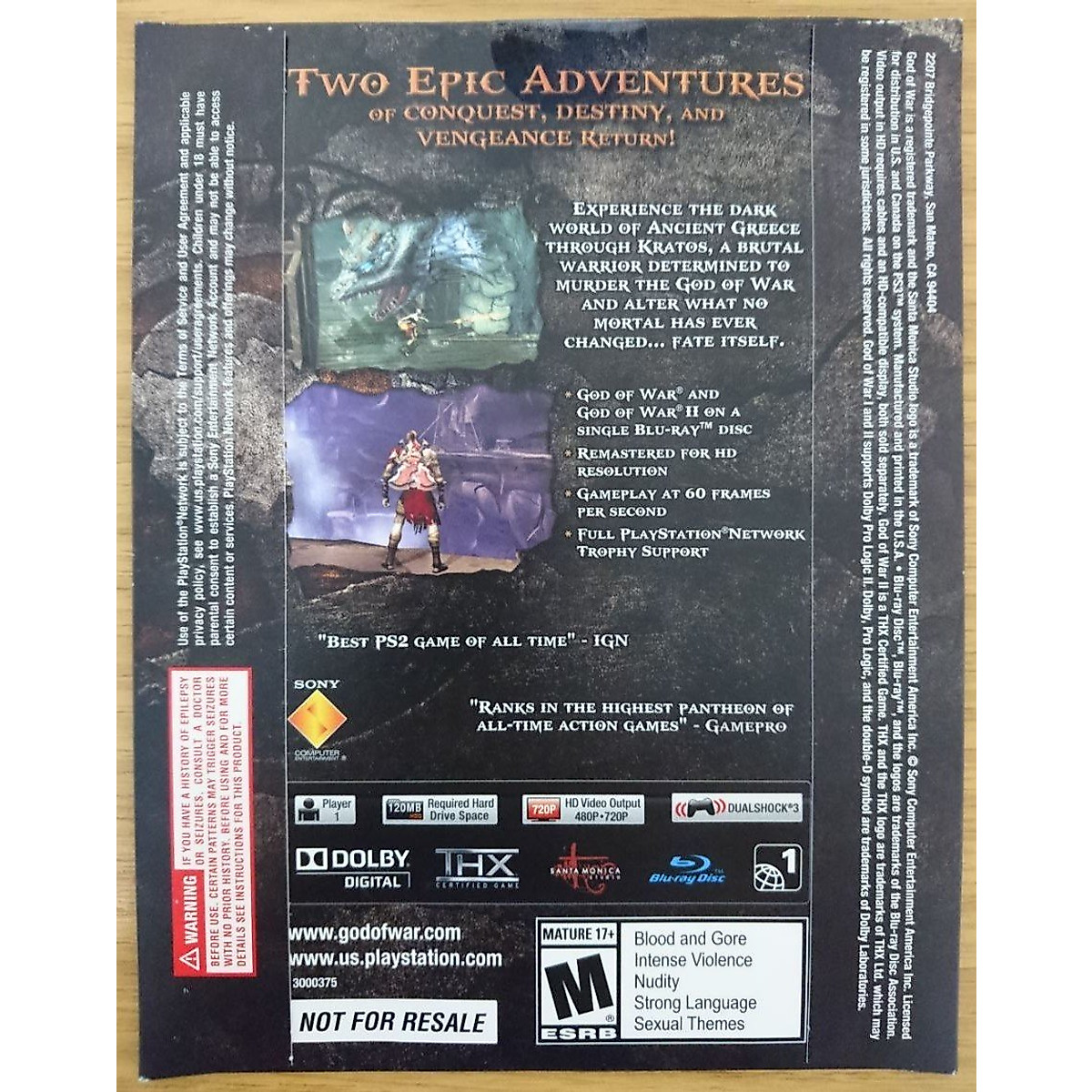 God of War Collection (PS3)