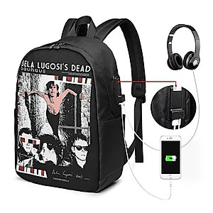 VNCXCNCN The BauhausART Laptop Backpack Classic Backpack Music Elements Travel Backpack Sports Backpack With USB port