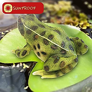 Sunthus Frog Garden Statues Toad Outdoor Decor Sculptures Yard Resin Decorations