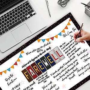 KMLIFE Farewell Jumbo Card, 22x14 Inches, Elegant Design, Inspirational Sentiment, Premium Quality, Perfect for Farewell Party