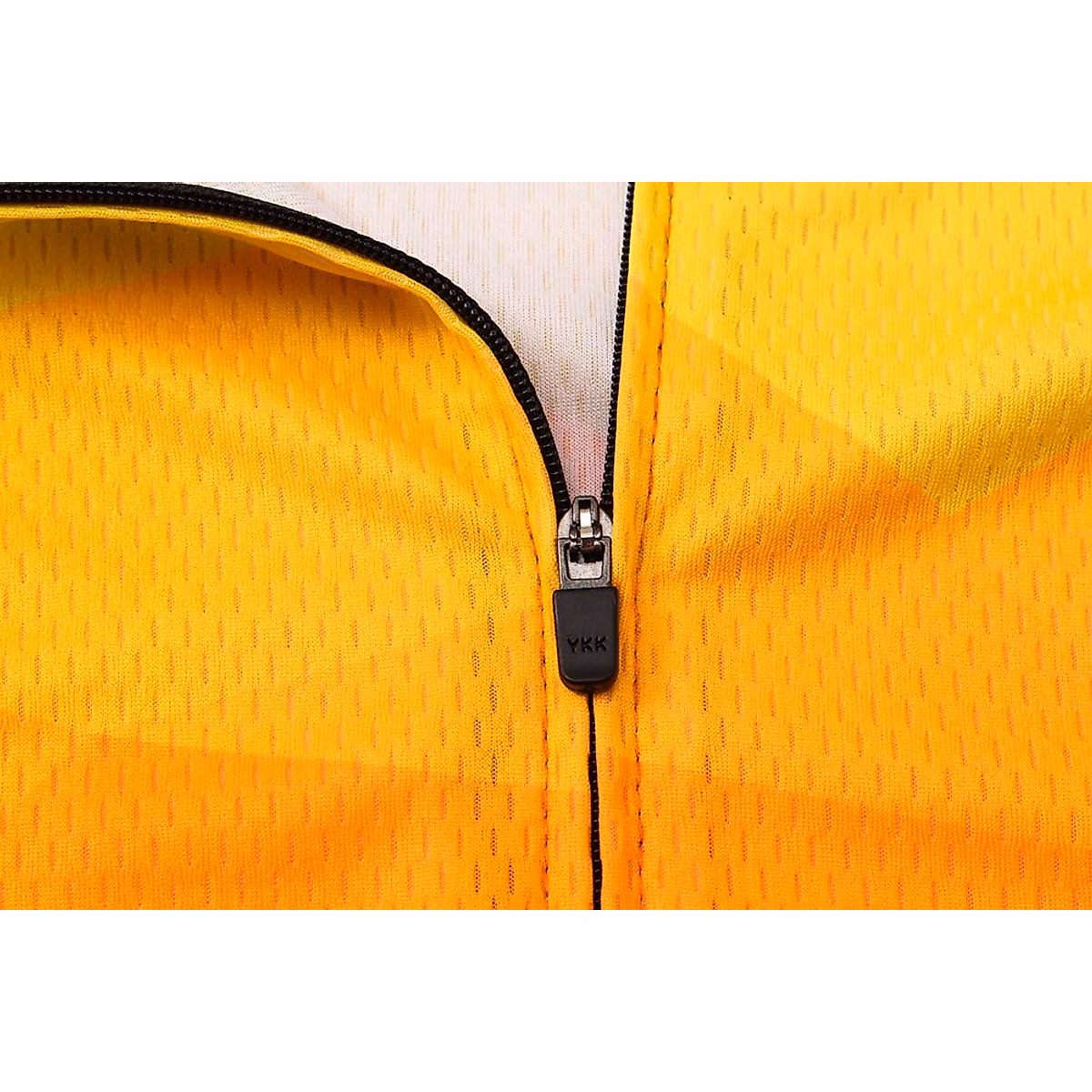 Uriah Men's Cycling Vest Reflective with Rear Zippered Bag Fluorescence Yellow Size XL