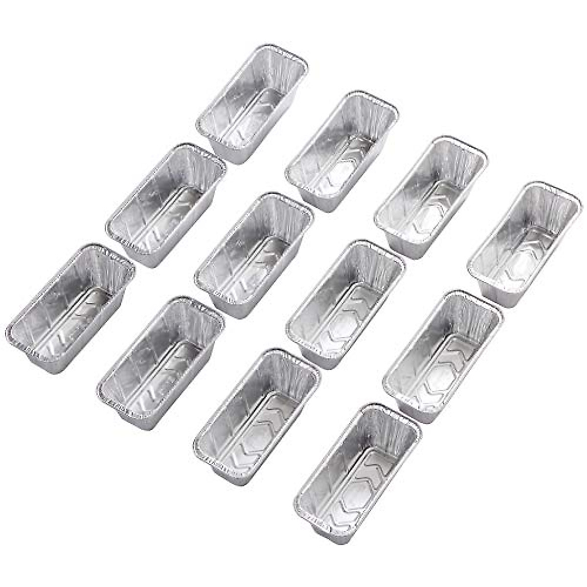 12 Grease Cup Liners for Drip Pan Catcher Compatible with Blackstone Griddles Accessories All Rear Grease Discharge for 36 in, 28 in, 22 in & 17 inches Made of Heavy Duty Aluminum Foil Trays (12 Pack)