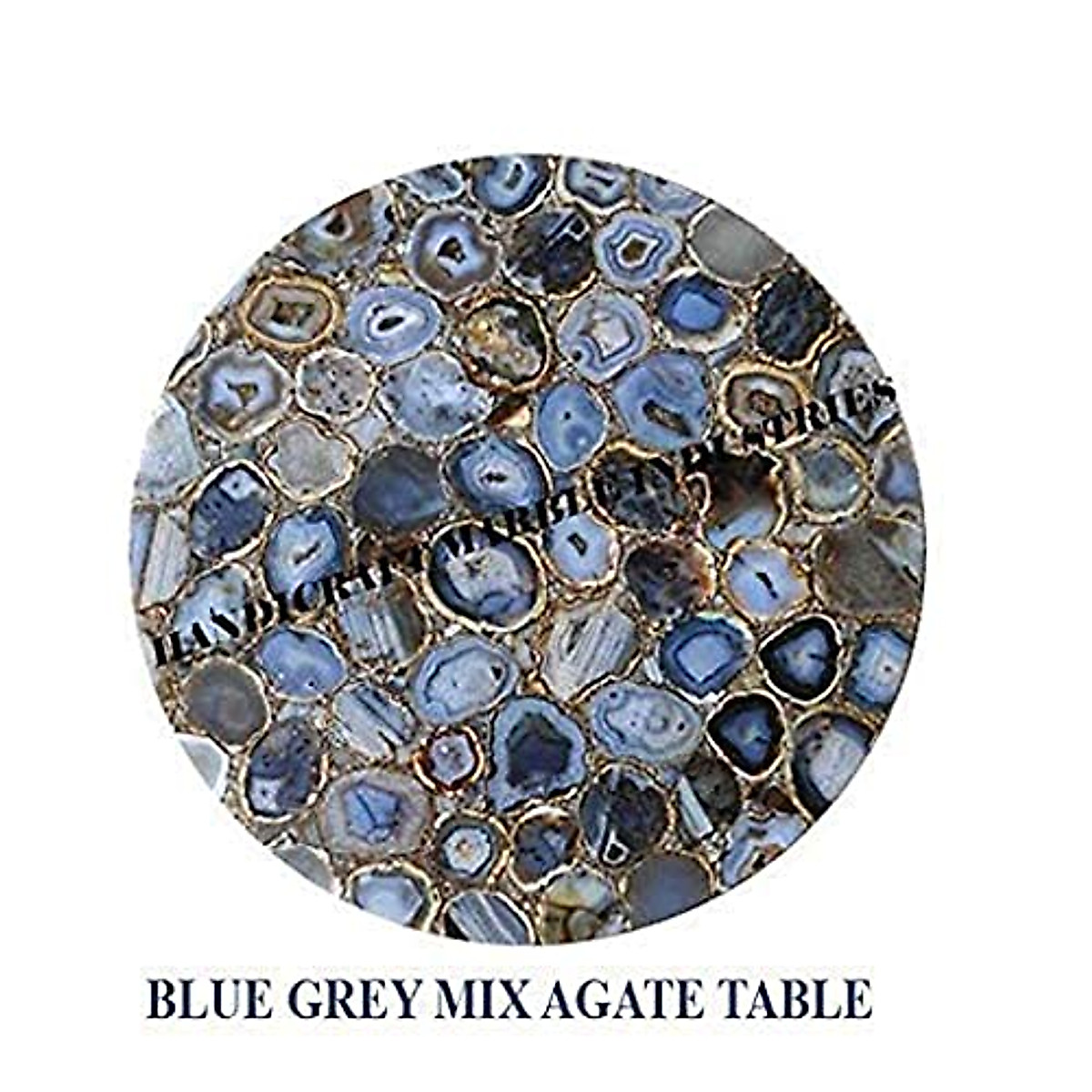 15" Agate Table Tops ALL COLOURS, Natural Agate Table, Agate Side Table, Agate Coasters, Agate Patio Table, Modern Home Decor Furniture Agate Gift (GREEN, AGATE)