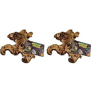 Zoo Med (2 Pack) Laboratories AZMMAS Mopani Wood, Small, 6 to 8-Inch