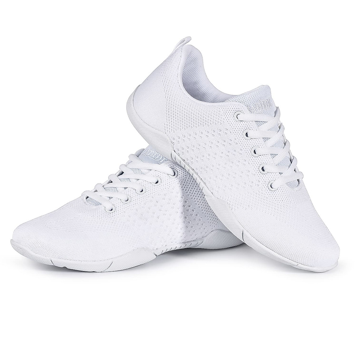 CADIDL Cheer Shoes Women White Cheerleading Shoes for Girls & Youth 6 (M) US