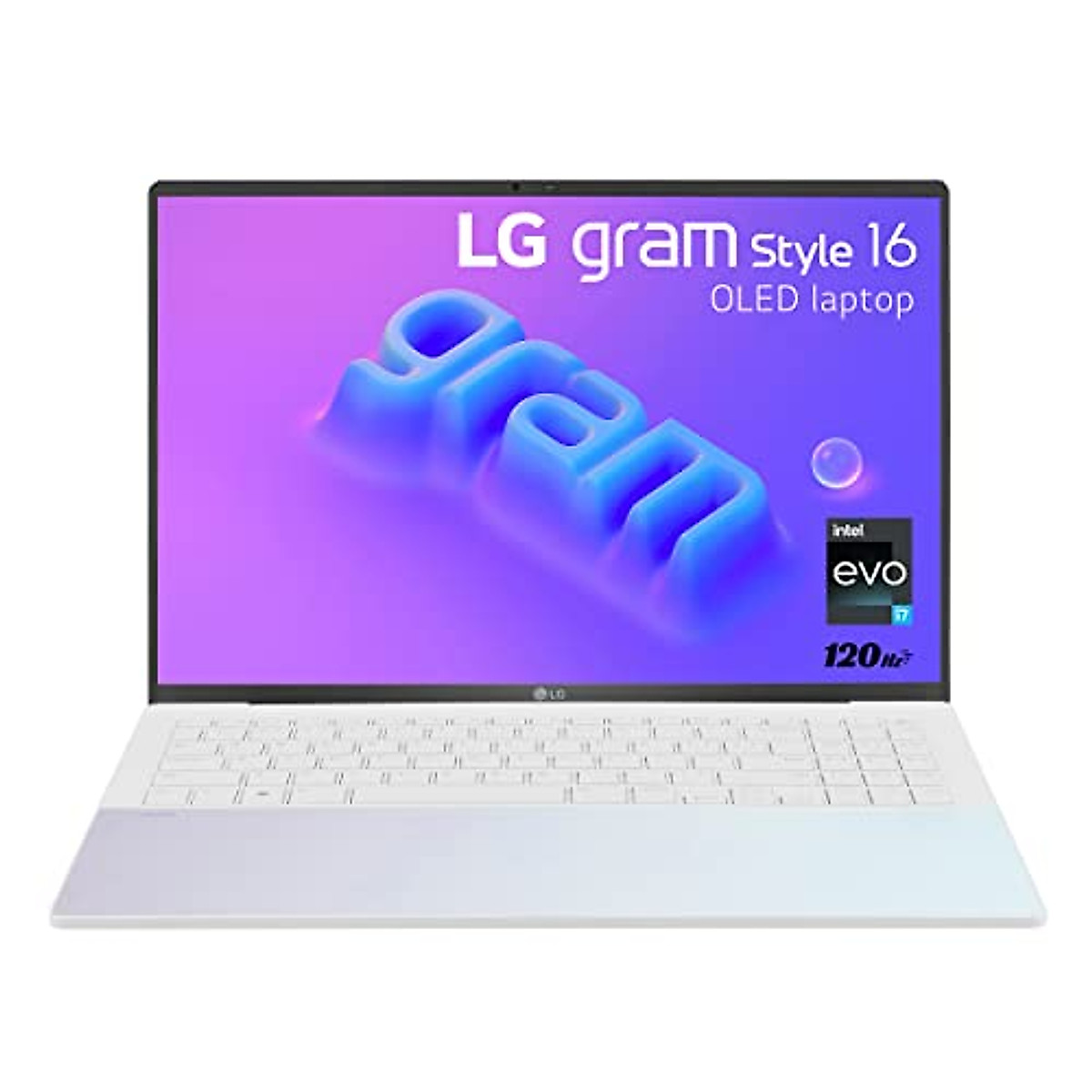 LG gram Style 16” OLED Laptop, Intel 13th Gen Core i7 Evo Platform, Windows 11 Home, 32GB RAM, 1TB SSD, Dynamic White