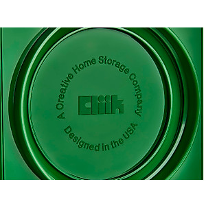 Cliik 3-Pack Magnetic Stackable Kitchen Containers, Jars for Organization and Storage, Kitchen Storage & Pantry Organizer with Lid, Shatterproof, Leakproof & Airtight