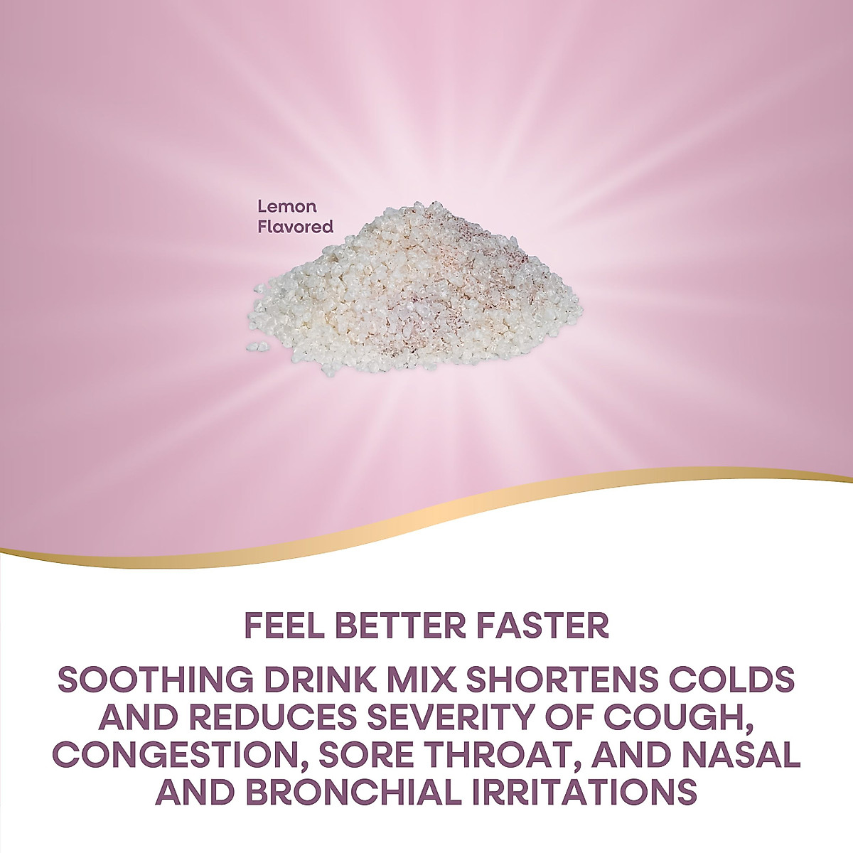 Nature's Way Umcka ColdCare Soothing Hot Drink - Homeopathic – With Pelargonium sidoides 1X- Helps Shorten Duration of Colds - Soothing Lemon Flavored - Suitable for Ages 6+ - 10 Packets