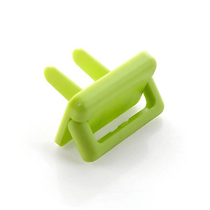 Fielect Outlet Plugs Covers Childproof Outlet Covers Protectors Electric Socket Cover Electrical Protector 2-Pin Green 10Pcs