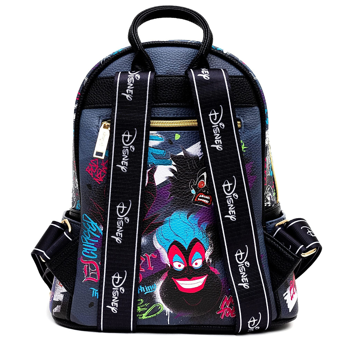 Wondapop Disney Villains 11" Vegan Leather Fashion Mini Backpack