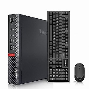 Lenovo ThinkCentre M710q Tiny Mini Desktop PC - Intel i5-6500T, 32GB DDR4 RAM,New 512GB NVMe SSD + 1TB SSD,Wireless Wi-Fi Bluetooth, Keyboard and Mouse,Windows 10 Pro (Renewed)