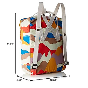 Fjallraven, Kanken Art Special Edition Backpack for Everyday, Spring Landscape