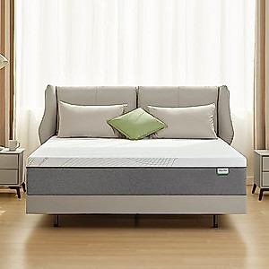 Novilla Queen Mattress, 12 Inch Gel Memory Foam Mattress for Plush Comfort, Cool Sleep, Pressure Relief, CertiPUR-US Certified, Mattress-in-a-Box, Embrace