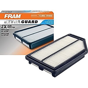 FRAM Extra Guard CA11042 Replacement Engine Air Filter for Select 2011-2017 Honda Odyssey (3.5L), Provides Up to 12 Months or 12,000 Miles Filter Protection