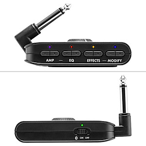 Fender Mustang Micro Personal Guitar Amplifier Bundle with Picks and Austin Bazaar Instructional DVD