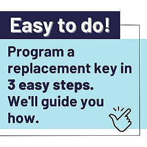 Tom's Key Car Key and Programmer Bundle with with 4 Button Flip Key, Designed for Select Ford Vehicles (Program Key Yourself/Do It Yourself)