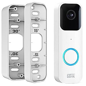Blink Doorbell Mount, Adjustable (15 to 45 Degrees) Corner Kit for Blink Video Doorbell, Wide Viewing Angle Mount (Blink Doorbell is NOT Included)
