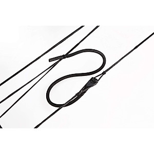 PANDARUS Compound Bow Archery for Youth and Beginner, Right Handed,19”-28” Draw Length,15-29 Lbs Draw Weight, 260 fps (Black Right Handed)