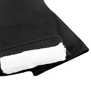 JUMISEE Men Women Warm Fleece Lined Knee Brace Leg Warmer Thermal Leg Sleeve Knee Support for Arthritis Pain Relief Yoga