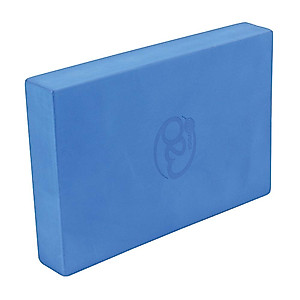 Yoga Mad EVA Yoga Block | 30cm x 20cm x 5cm | Eco Friendly Yoga Block | High Density EVA Non Slip Block for Yoga, Pilates and Home Workouts | Provides Support for Various Yoga Poses… (Single)