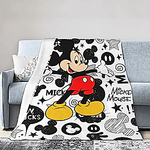 All Season Air Conditioning Blanket Cartoon Throw Blanket Soft Blanket for Bedroom Livingroom Sofa 50"X40"