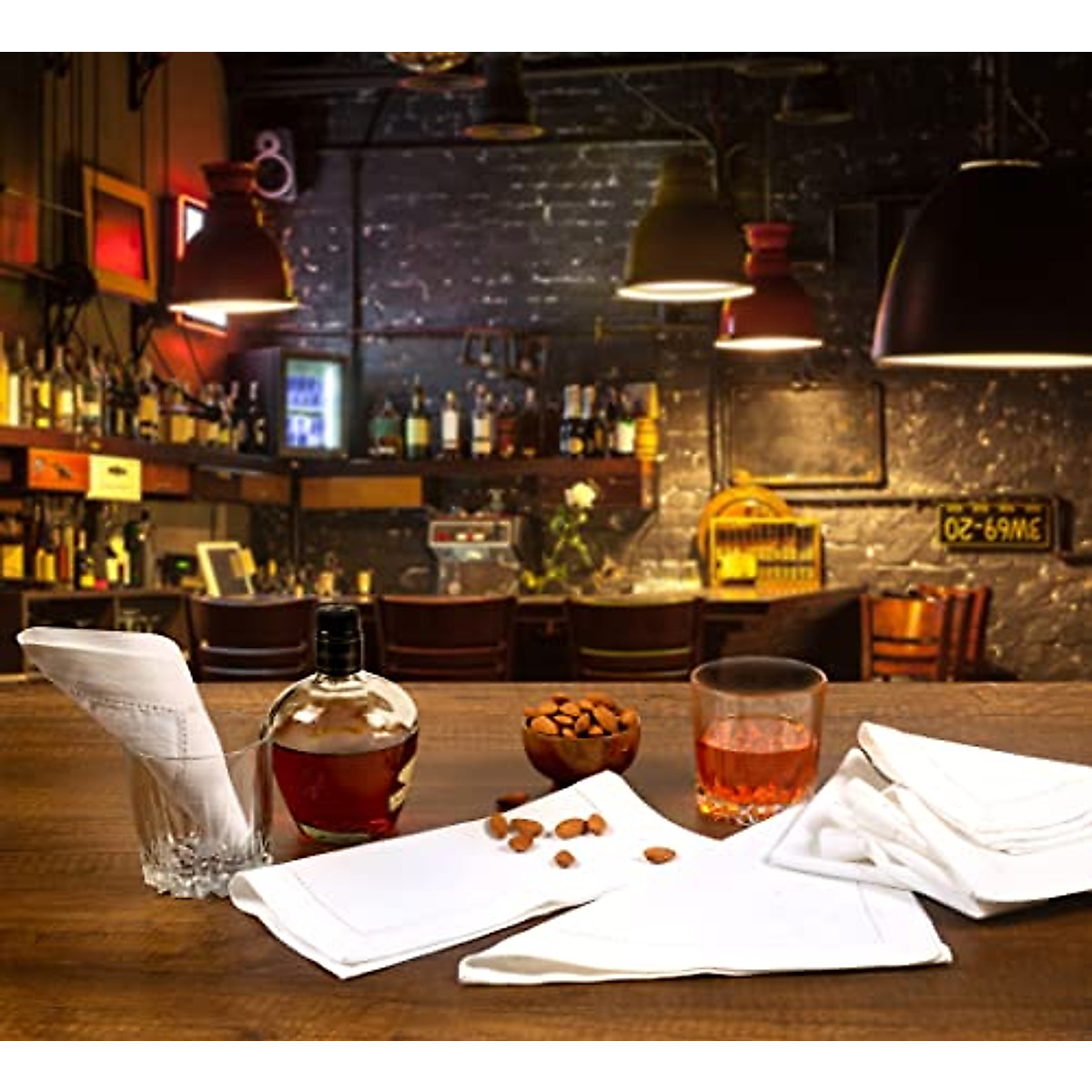 Cloth Napkin in Cotton 10x10 White ,Wedding Napkins,Cocktails Napkins,Fabric Napkins,Cotton Napkins Mitered Corners ,Machine Washable Dinner Napkins Hemstitched,Set of 12