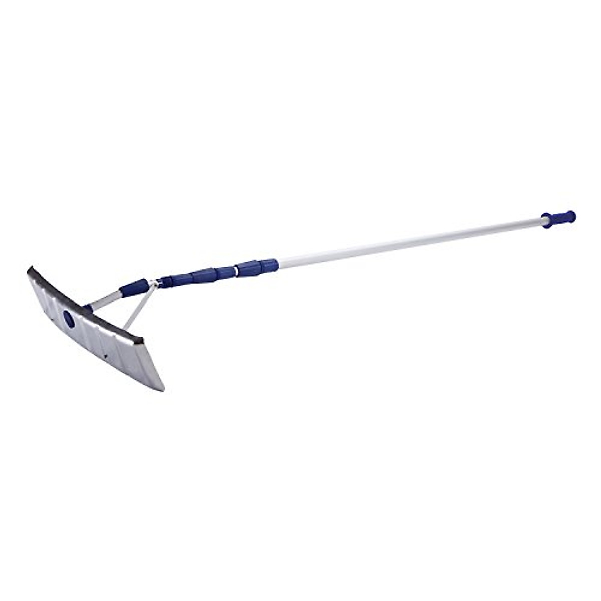 Snow Joe RJ205M Twist-N-Lock Telescoping Snow Shovel Aluminum Roof Rake, 21'