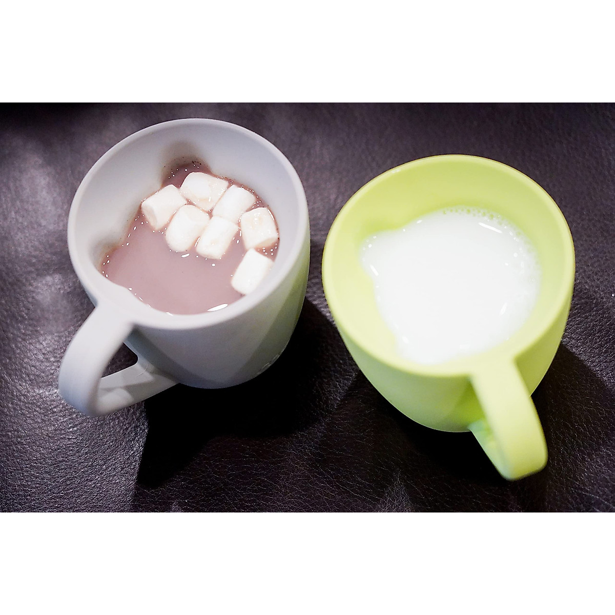 melii Silicone Bear Mug, Cup for Toddlers Kids and Children (Blue - 1 Pack)