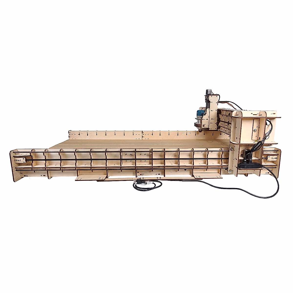 BobsCNC Quantum Max CNC Router Kit with the Router Included (50.5" x 24" cutting area and 3.8" Z travel)