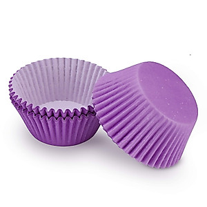 TRUSBER Baking Cups, 100 pieces Standard Size Paper Cupcake Liners Wrappers Nonstick Muffin Molds Baking Cup Holders for Wedding, Birthday, Baby Shower or Holiday Party