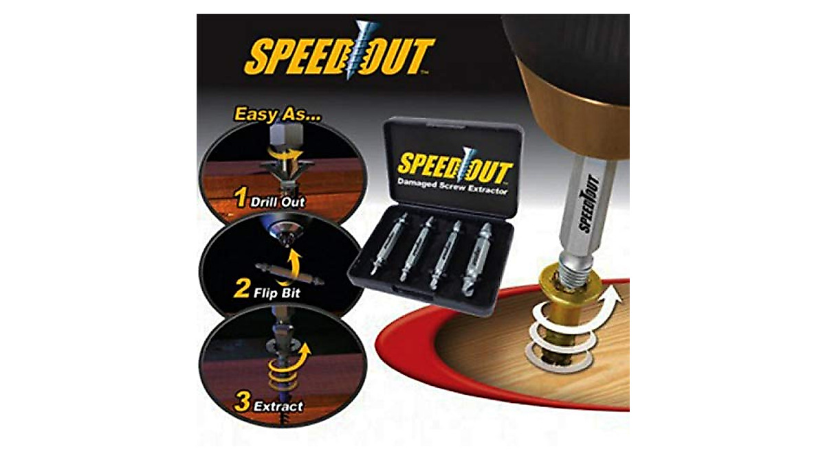 SpeedOut Screw Remover - Effortless Fastener Extraction Tool
