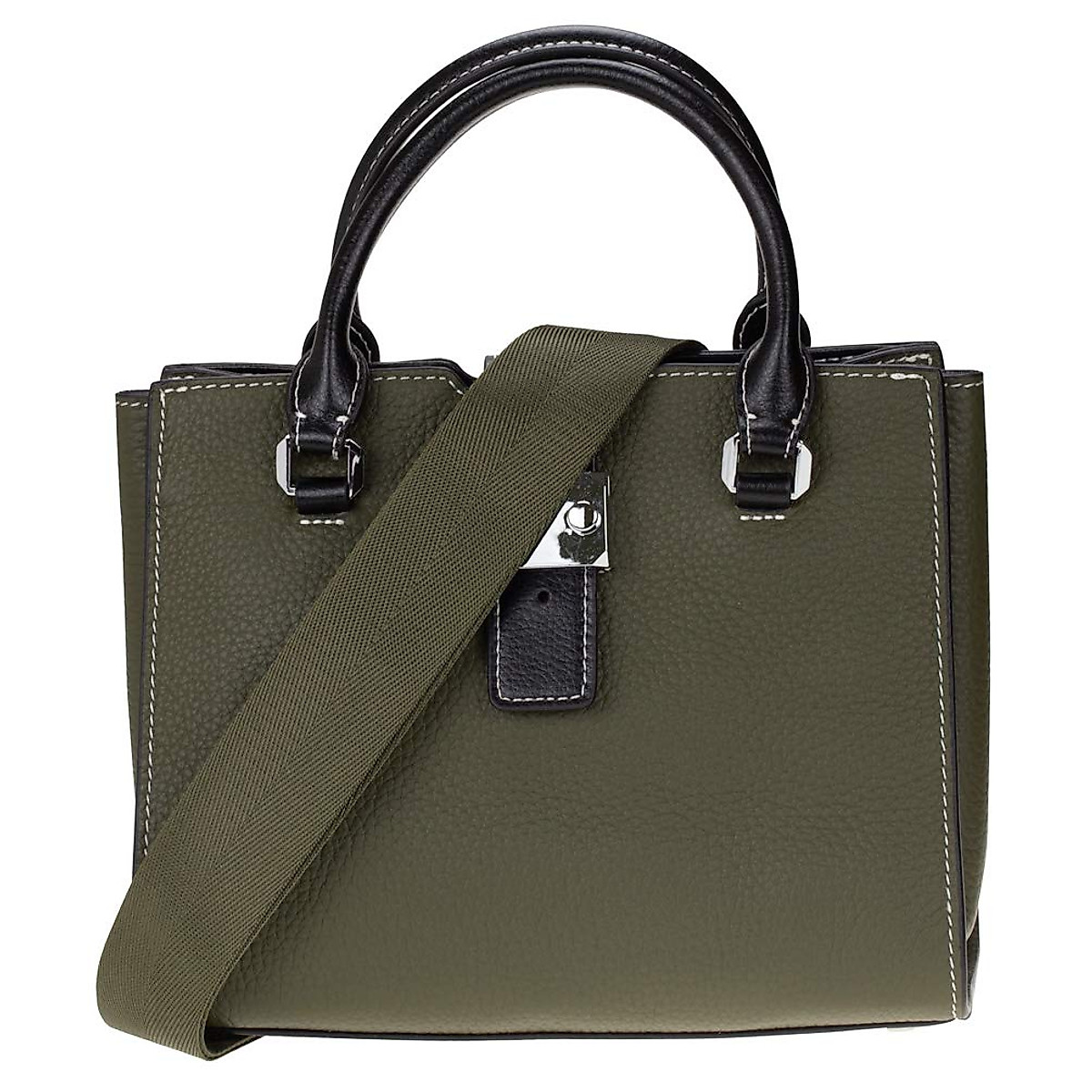 Allzedream Wide Purse Strap Replacement Crossbody Shoulder Bag Adjustable (Olive Green)