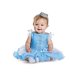Disney Baby-Girls Disguise Cinderella Prestige Infant Costume, Blue, 12-18 Months