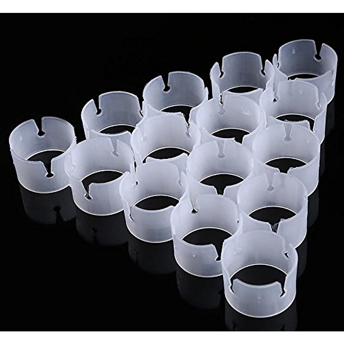 Kissmi 120 PCS Decorative Balloons Rings Balloon arch Convenient Clip Connector, Wedding decorations Event Party Supplies Garden decorations